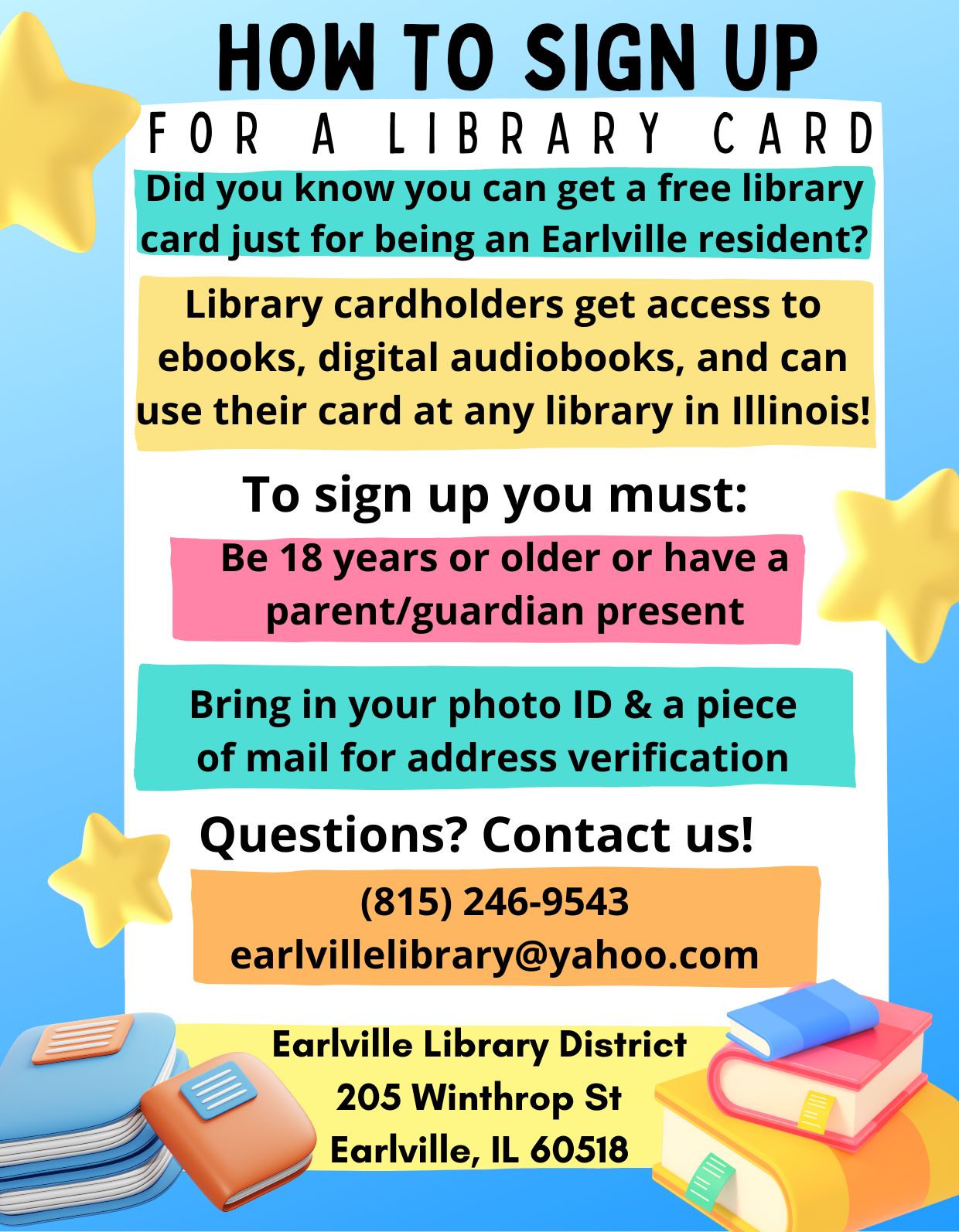 Library Services Earlville Public Library library-services-earlville-public-library